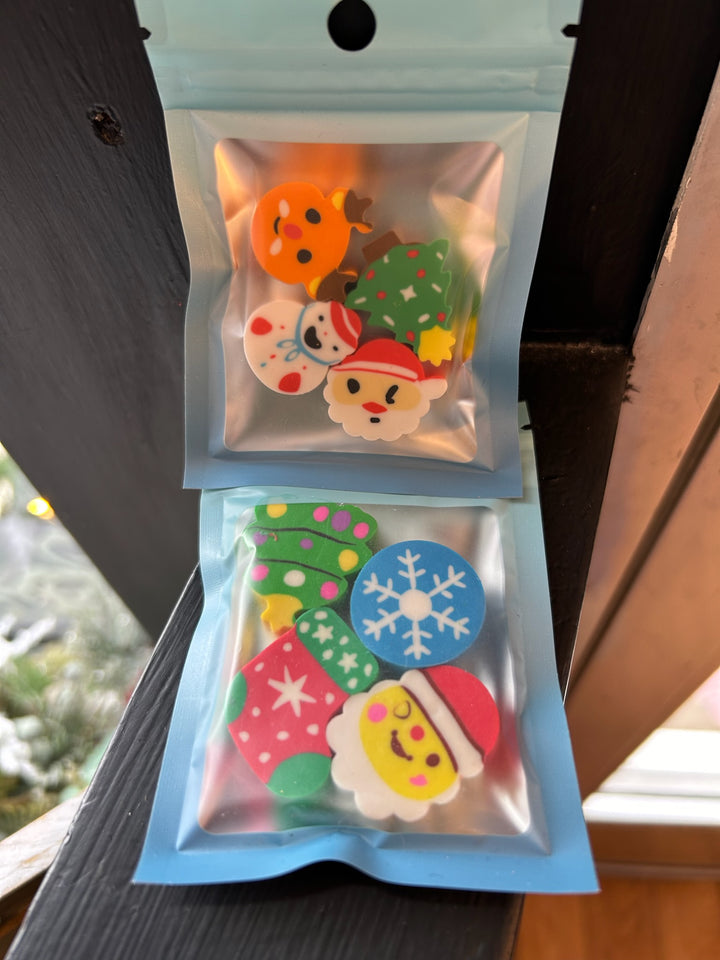 Holiday Eraser Set – The Teal Antler™